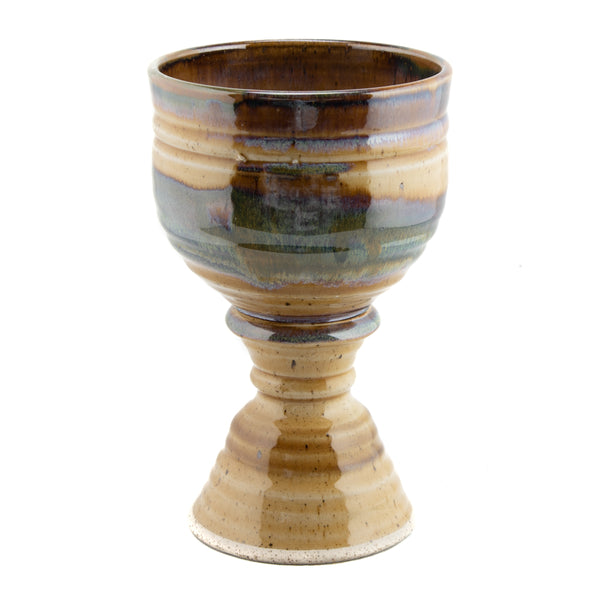 Large 10-inch Stoneware (Ceramic) Communion Chalice